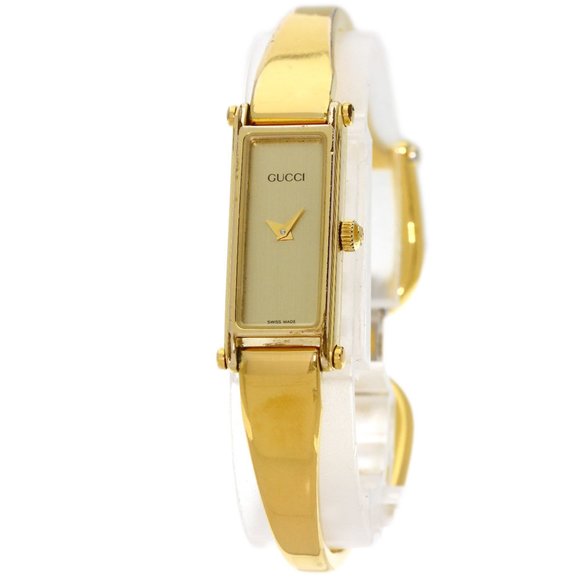 Gucci | Accessories | Gucci 50l Square Face Watch Gpgp Ladies | Poshmark